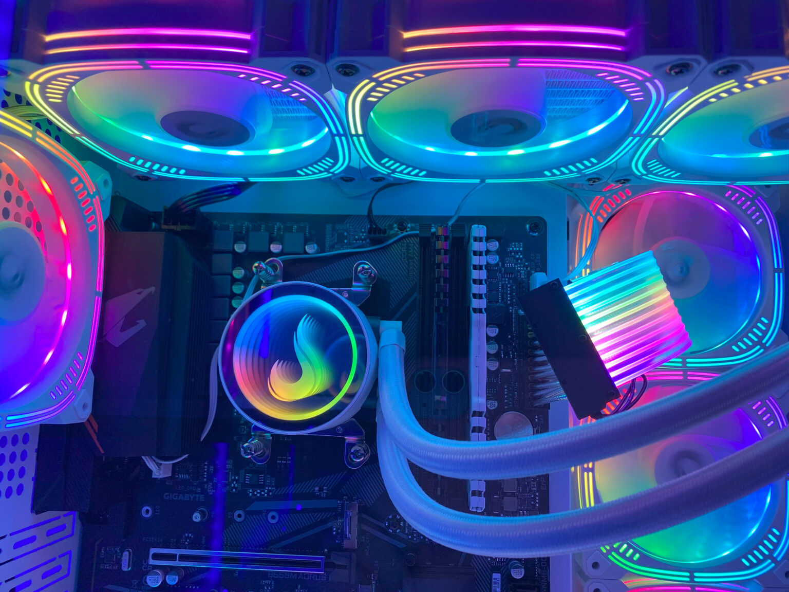 Water Cooler Aura Frost PRO 240MM ARGB - Rise Mode - Industry