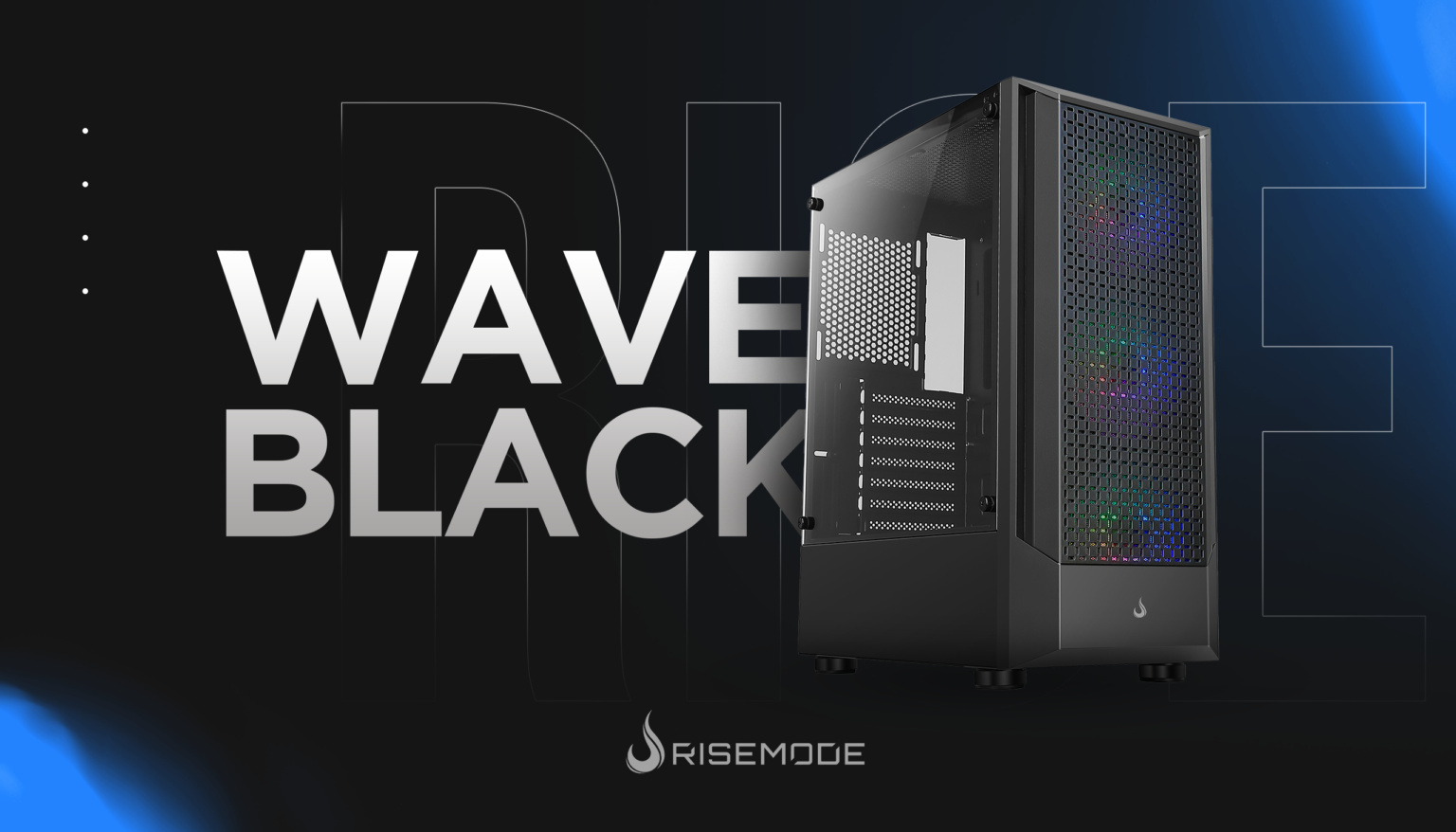 computer_case_WAVE_BLACK – 3_FANS_ARGB - Rise Mode - Industry