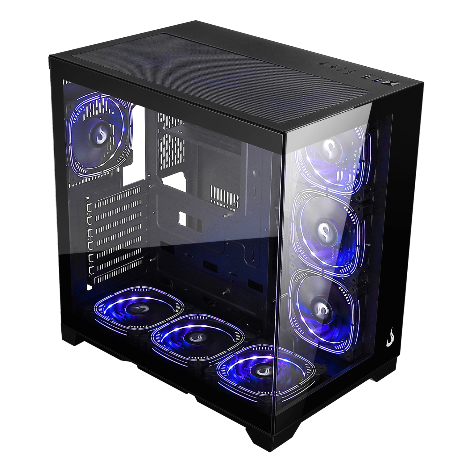 Galaxy Glass Standard V2 Black - Rise Mode - Industry