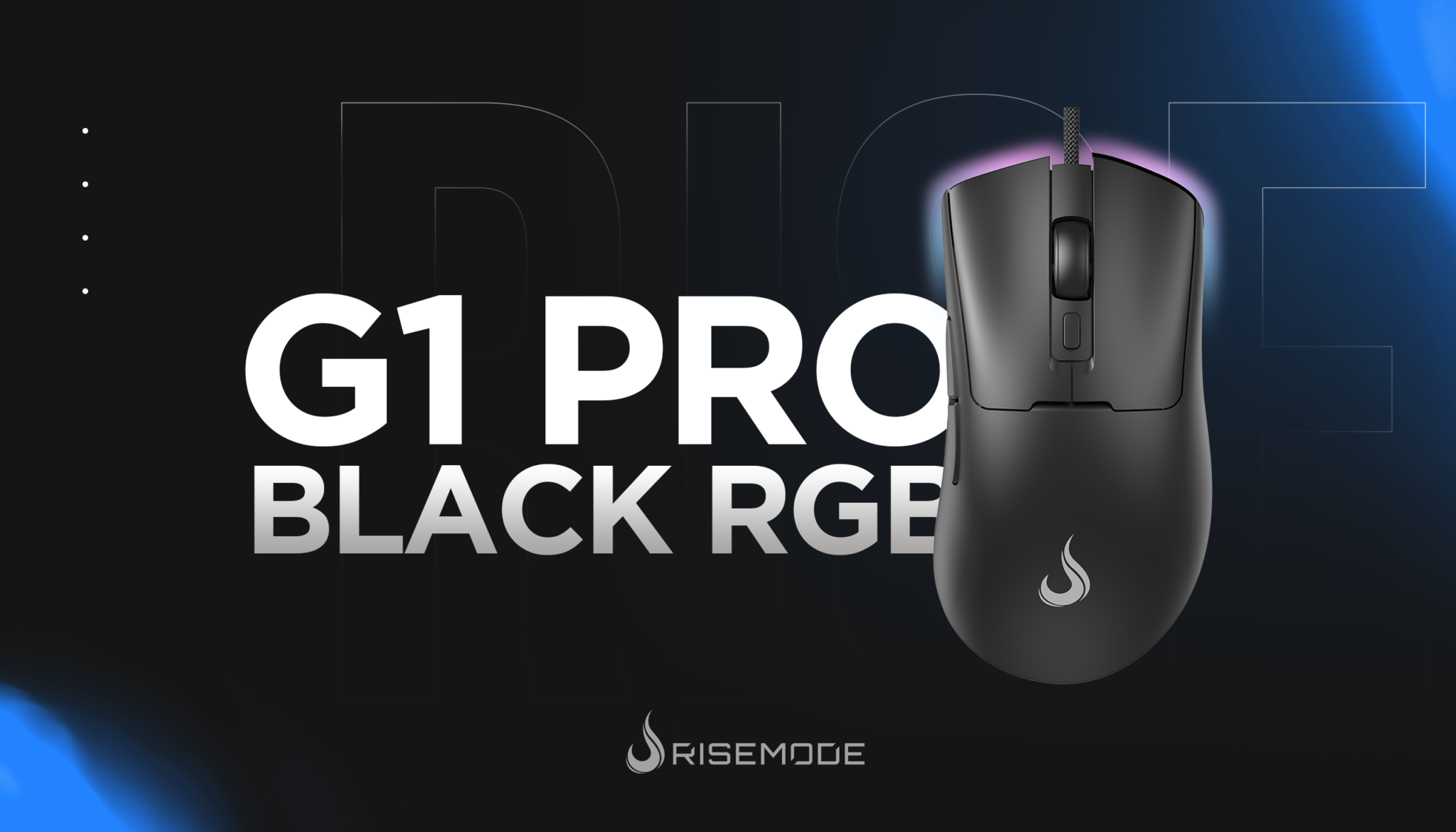 Mouse_G1 PRO BLACK RGB - Rise Mode - Industry