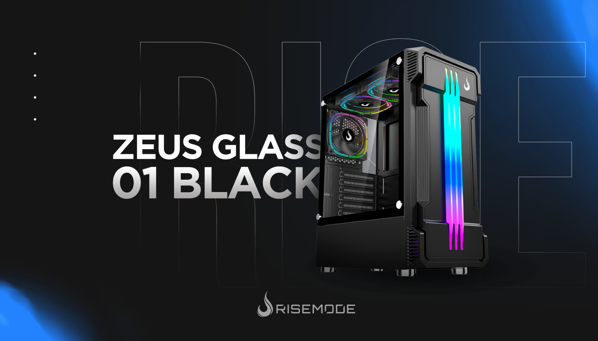 Zeus Glass 01 Black - Rise Mode - Industry